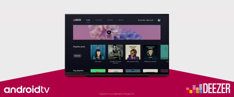 Deezer is coming to your TV sets and this time it's the right one. - Logitheque English